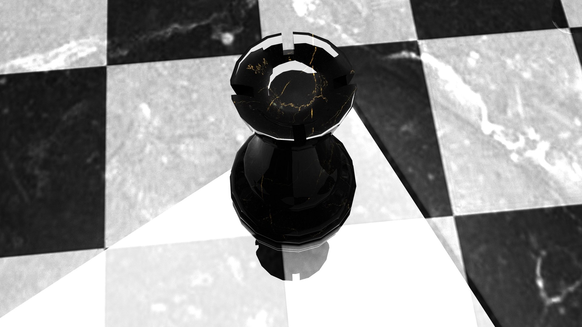 Obsidian Chess Set Highly Detailed 3D Model 3D Model - TurboSquid 2435748