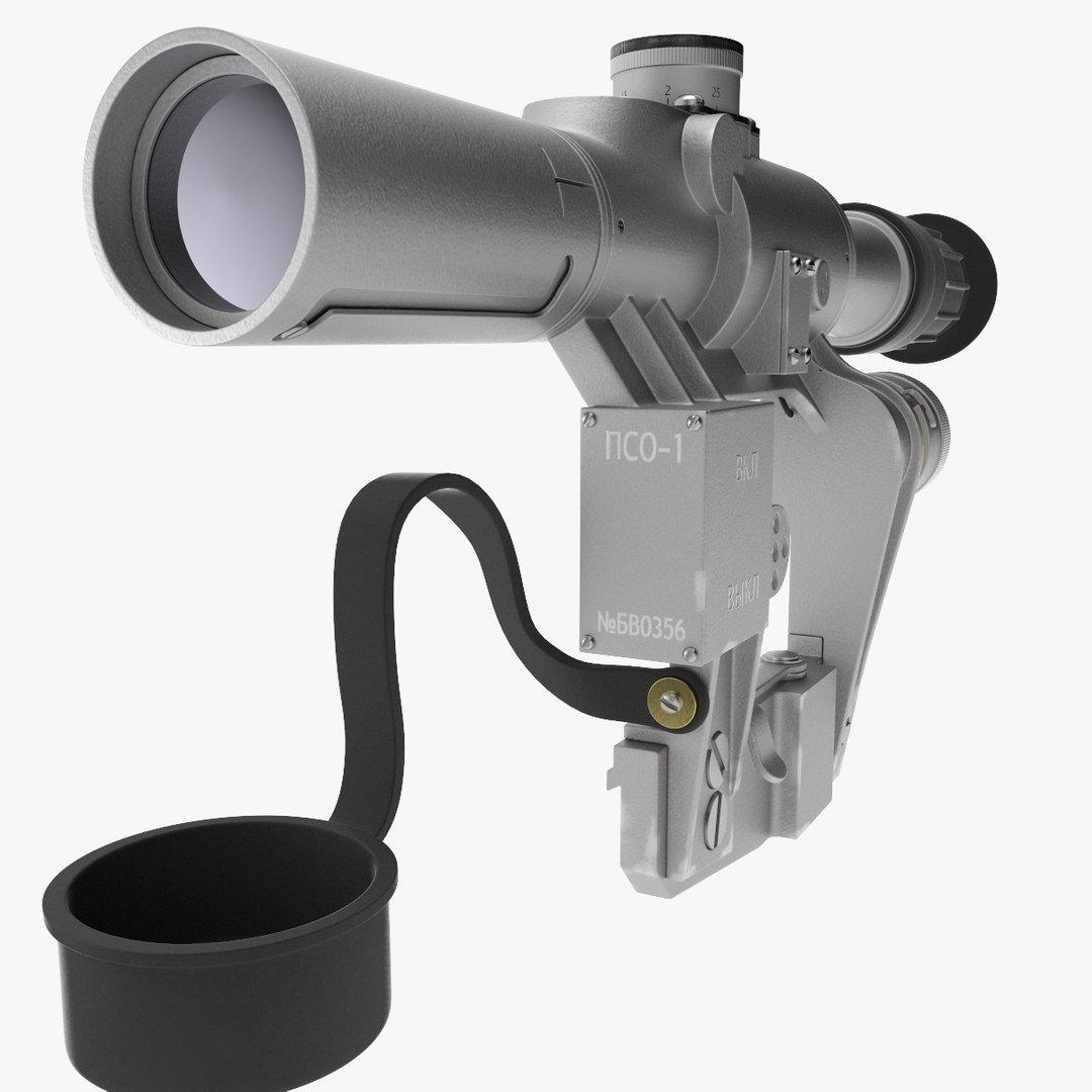 Optical Sight Pso-1 Pso 3d Model