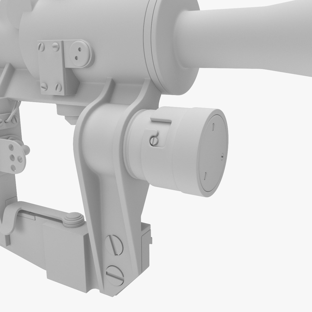 Optical Sight Pso-1 Pso 3d Model