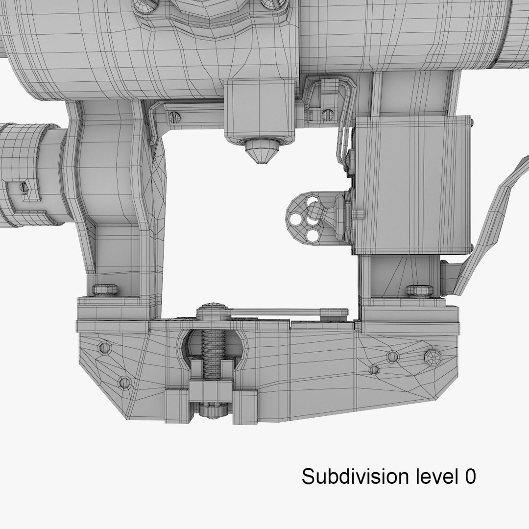 Optical Sight Pso-1 Pso 3d Model