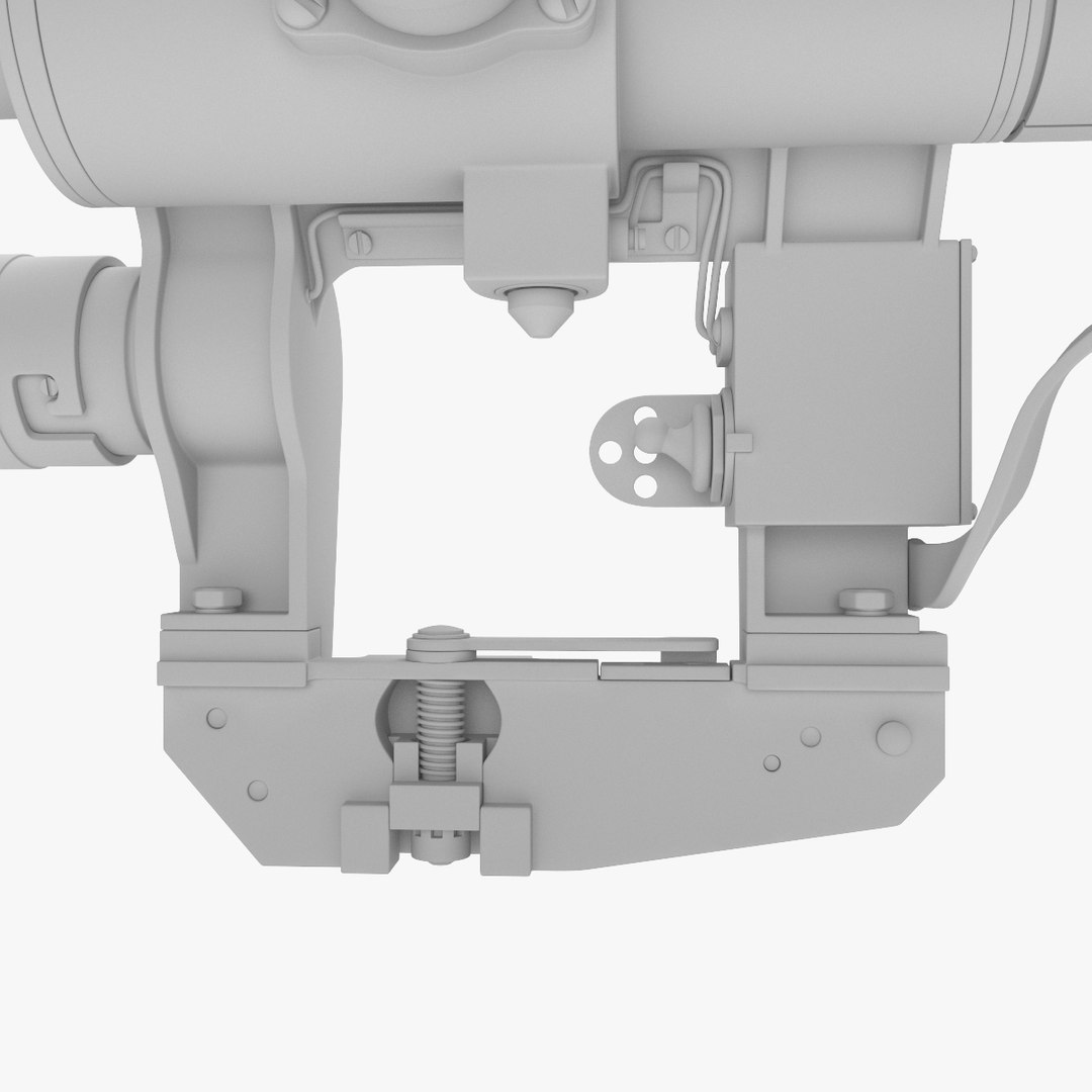 Optical Sight Pso-1 Pso 3d Model