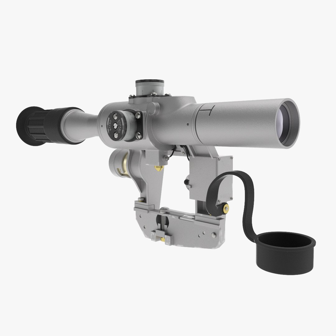 Optical Sight Pso-1 Pso 3d Model