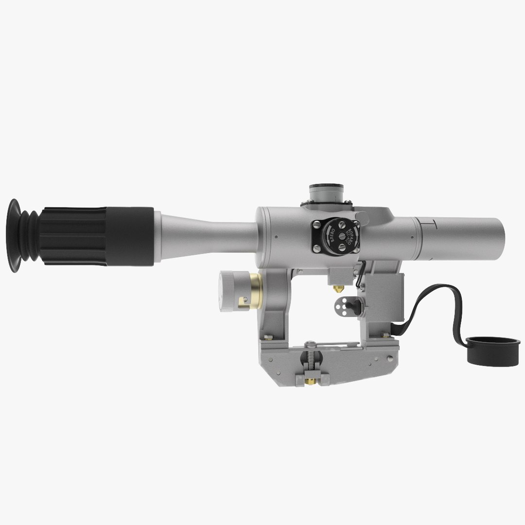Optical Sight Pso-1 Pso 3d Model