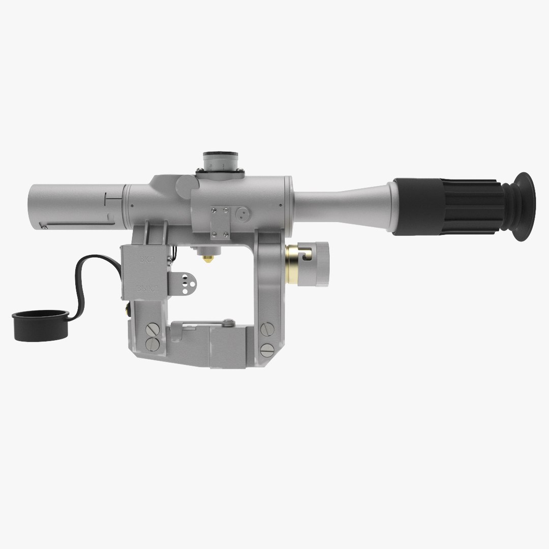 Optical Sight Pso-1 Pso 3d Model