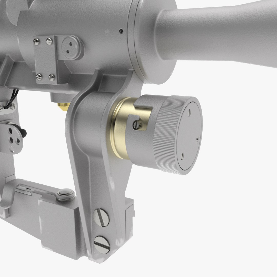 Optical Sight Pso-1 Pso 3d Model