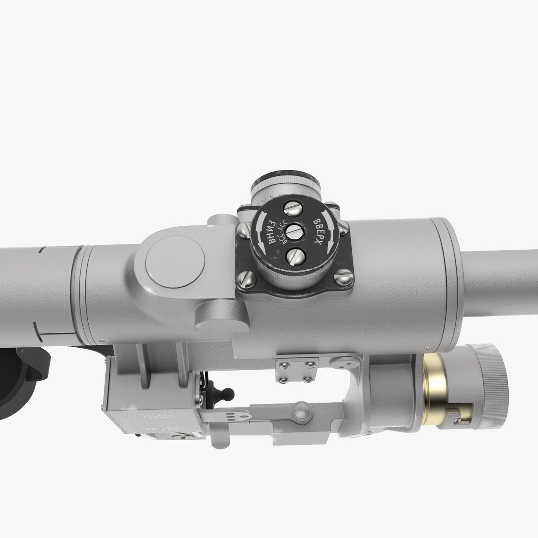Optical Sight Pso-1 Pso 3d Model