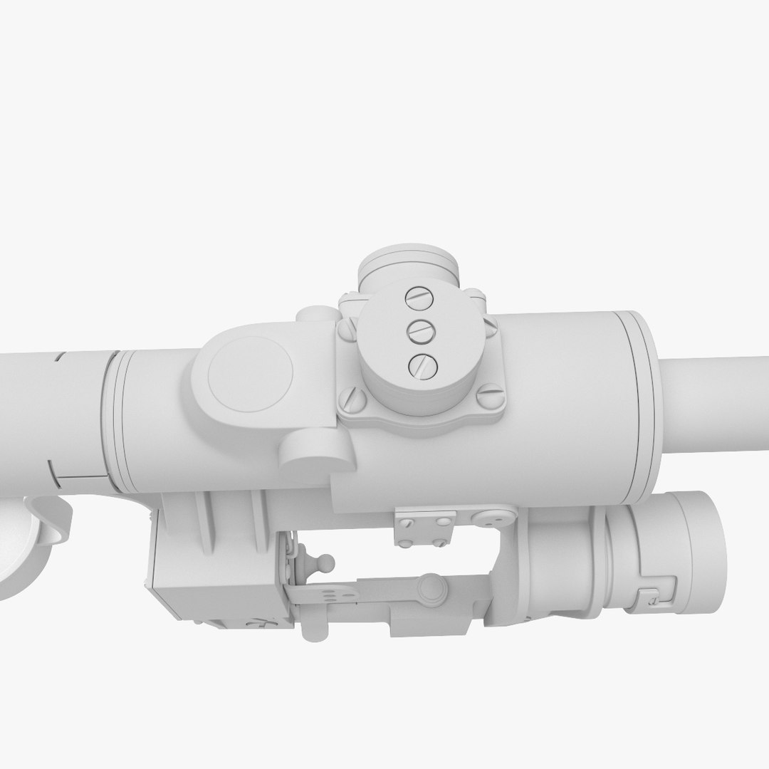 Optical Sight Pso-1 Pso 3d Model