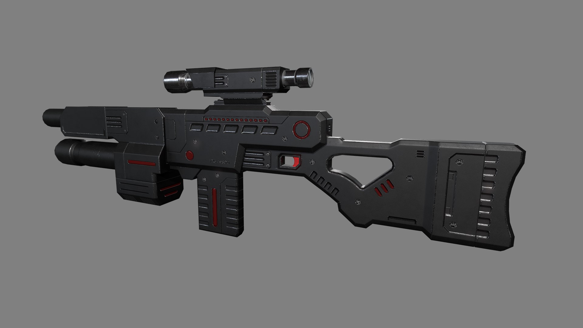 3D scifi weapon model - TurboSquid 1431679