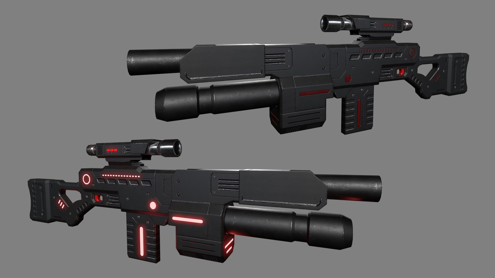 3D scifi weapon model - TurboSquid 1431679