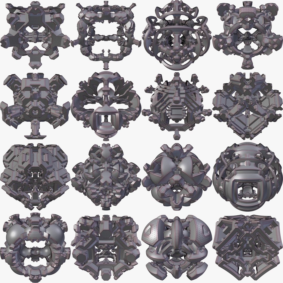 3D Abstract Shape Model - TurboSquid 1203307