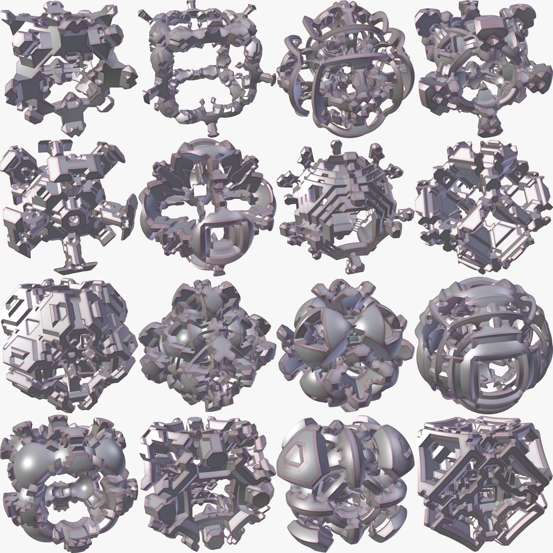 3D Abstract Shape Model - TurboSquid 1203307