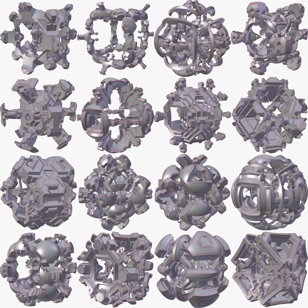 3D Abstract Shape Model - TurboSquid 1203307