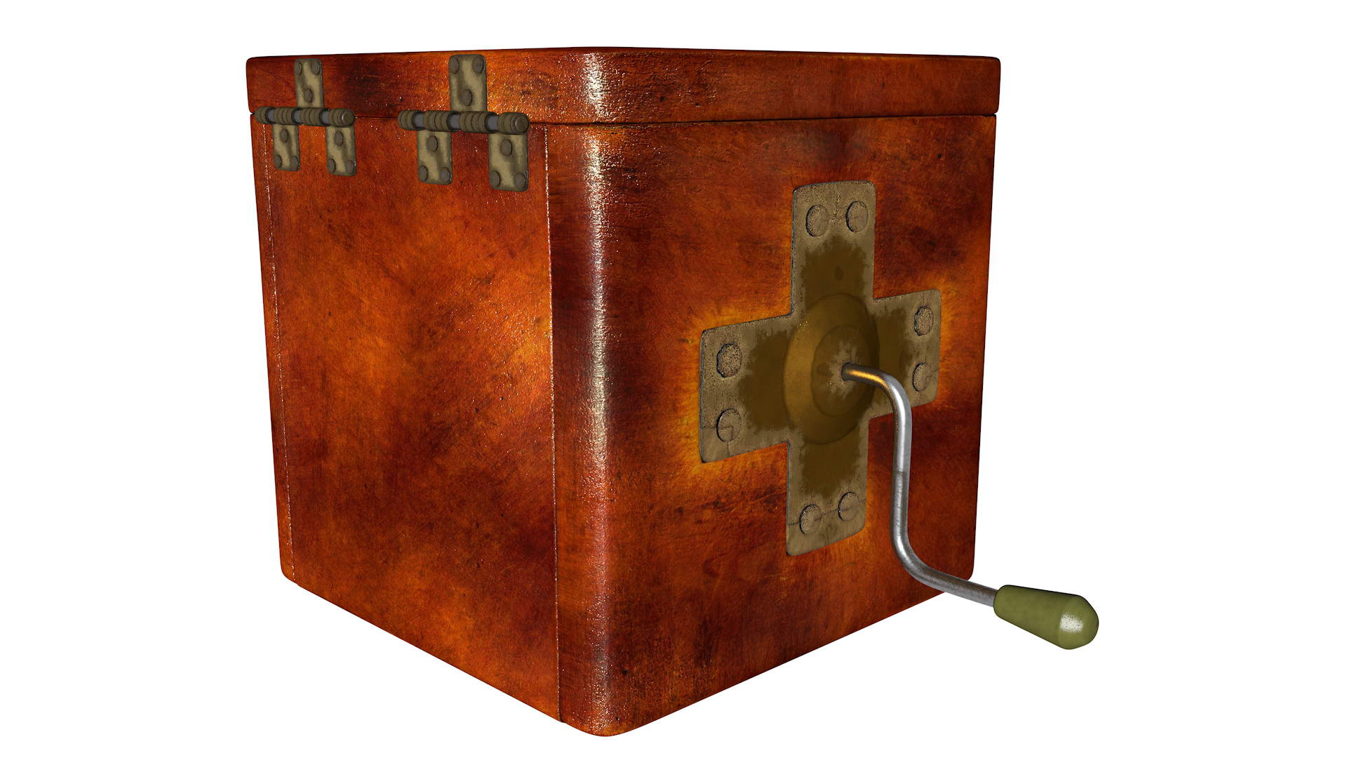 3d Music Box Toy Model