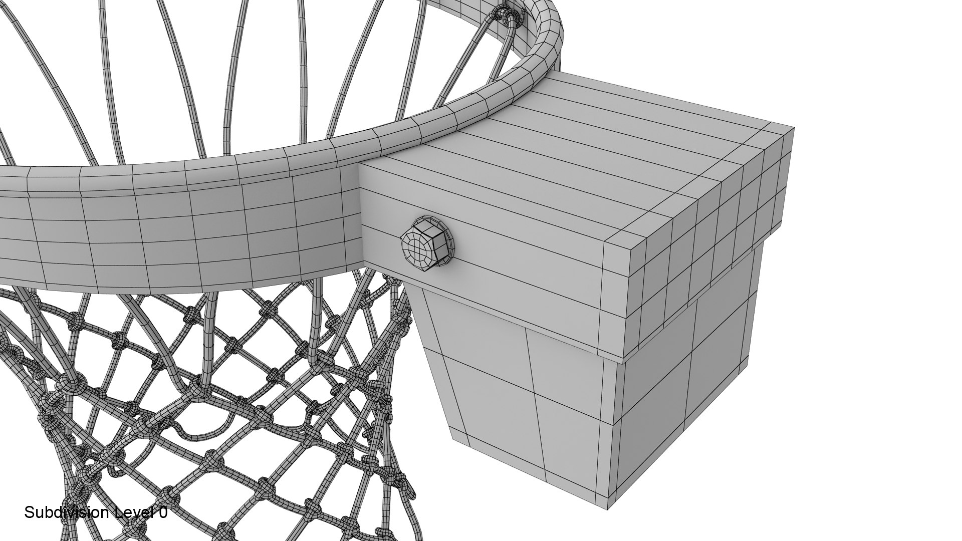 3D basketball basket rim - TurboSquid 1607960