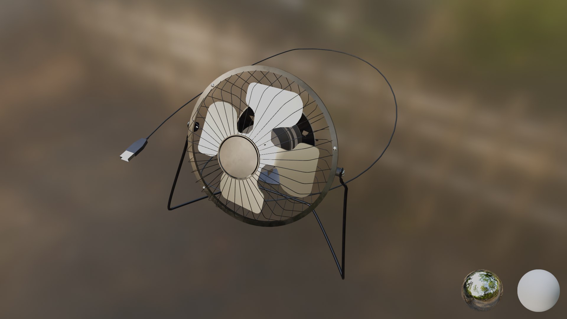 3D Model Table Fan - TurboSquid 2237187