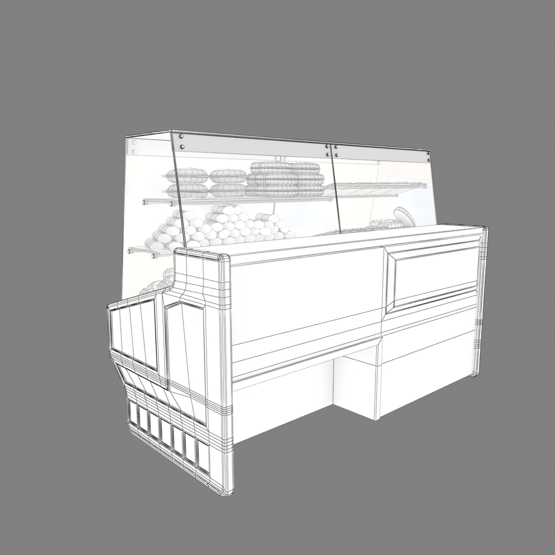 3d deli counter