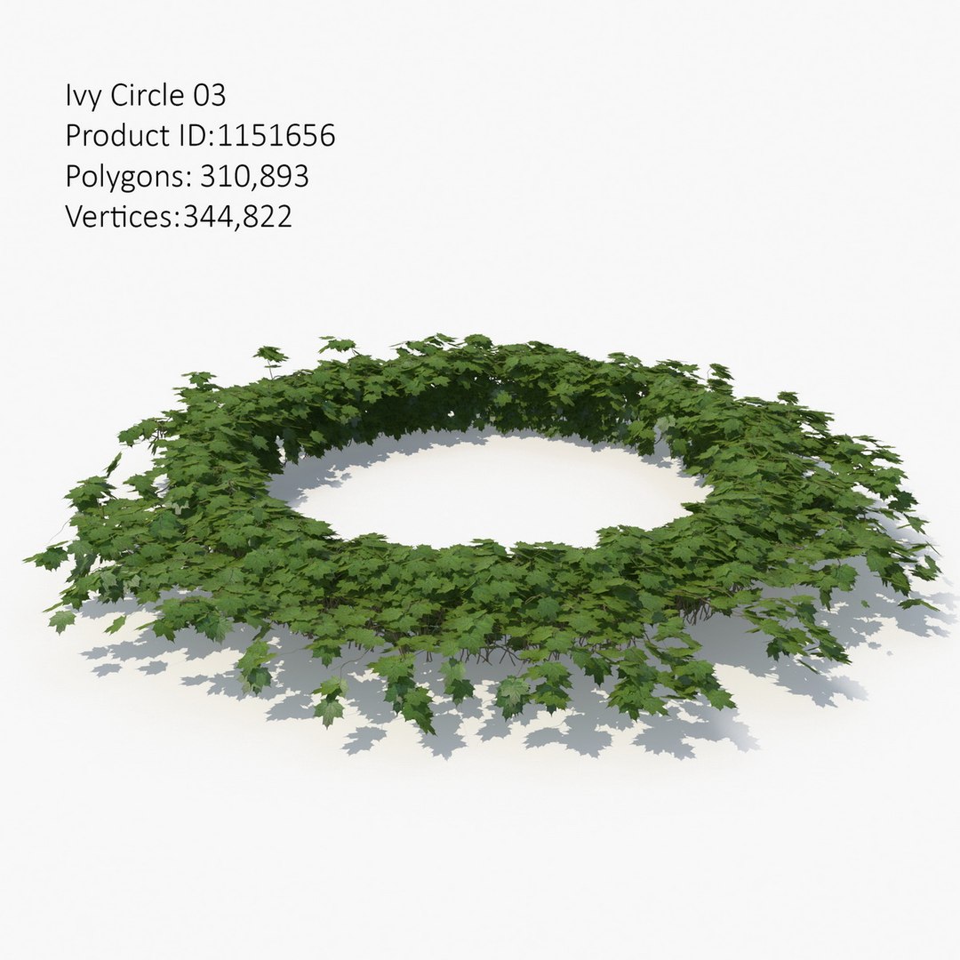 Ivy Column 3D - TurboSquid 1233599