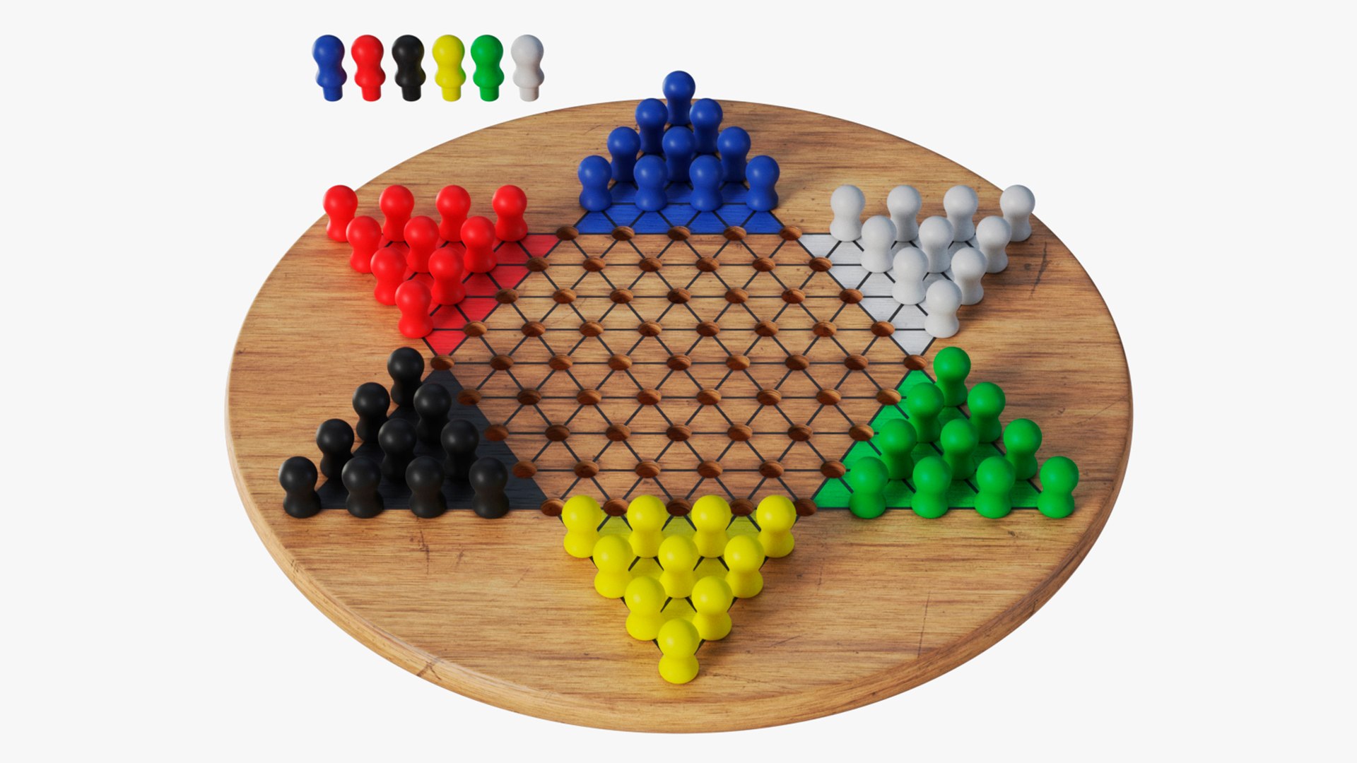 3D Board Game Set 1 - TurboSquid 1894436