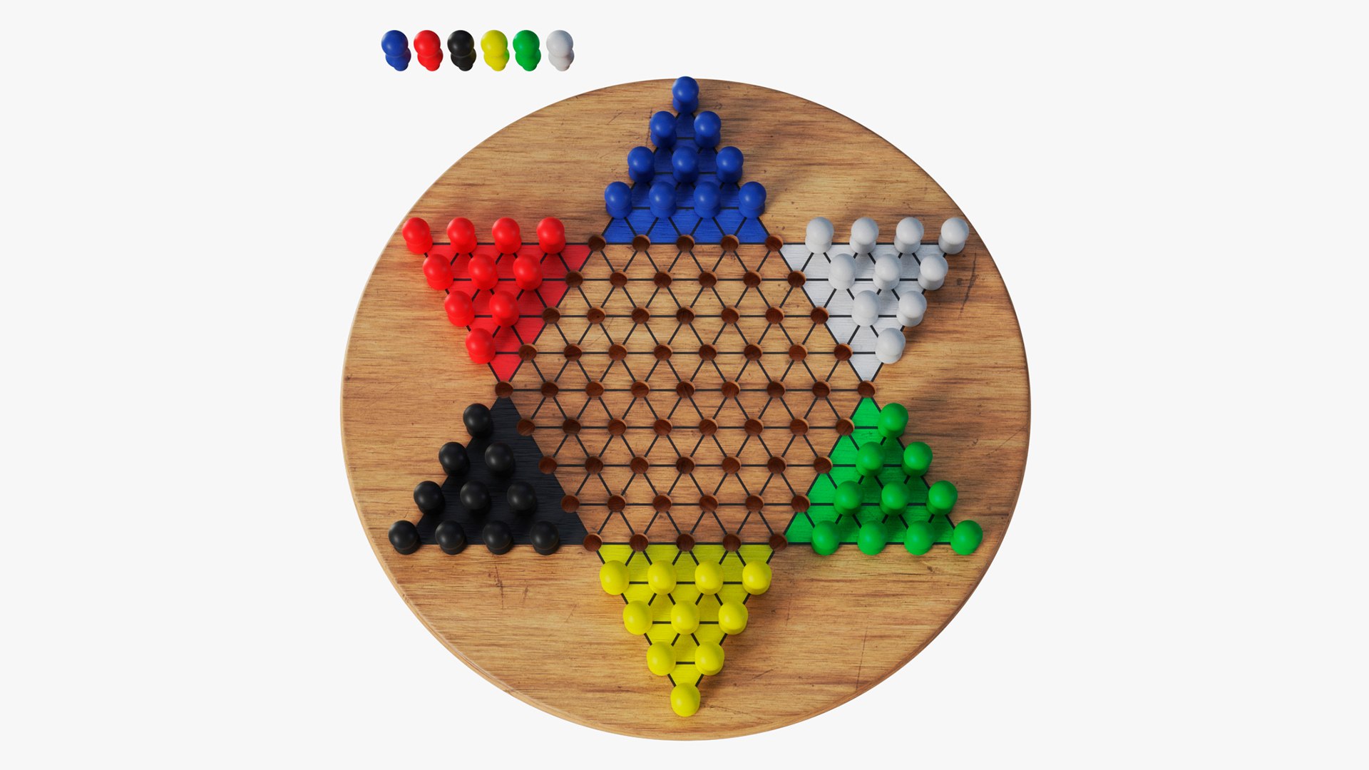 3D Board Game Set 1 - TurboSquid 1894436