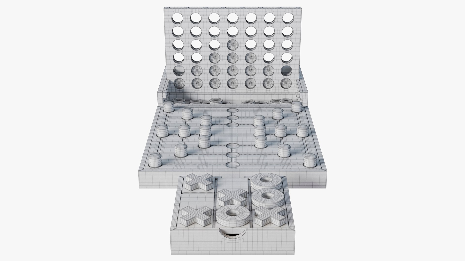 3D Board game set 1 - TurboSquid 1894436