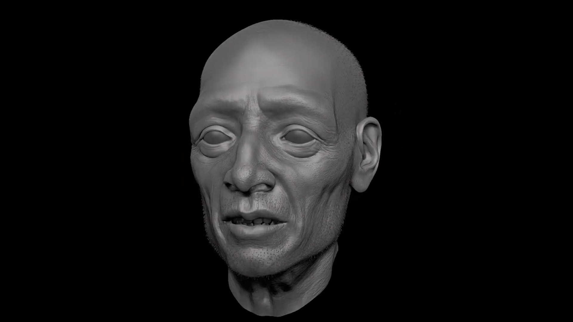 3D Old Man Head Sculpt Model - TurboSquid 1947752