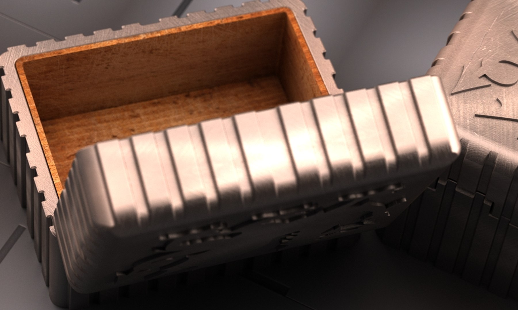 Warlock Lock Box 2015 3d Max