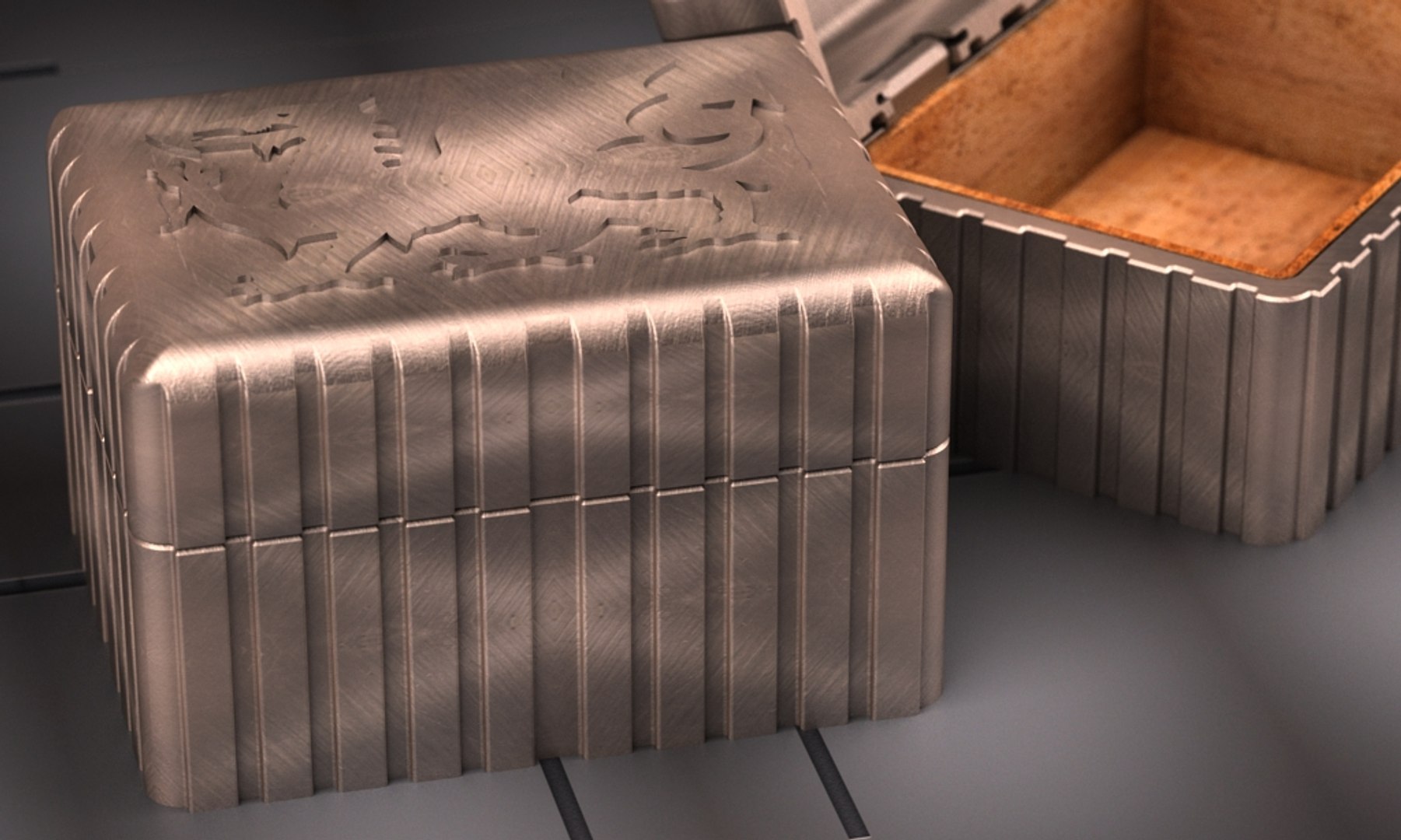 Warlock Lock Box 2015 3d Max