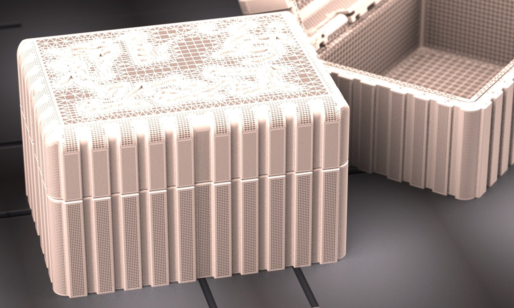 Warlock Lock Box 2015 3d Max