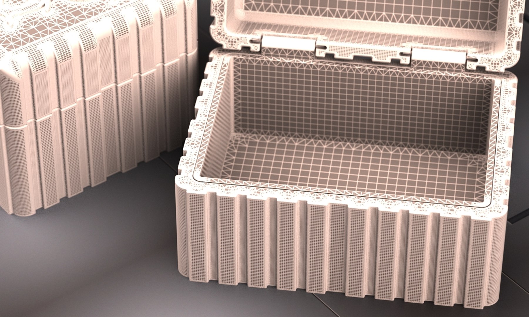 Warlock Lock Box 2015 3d Max