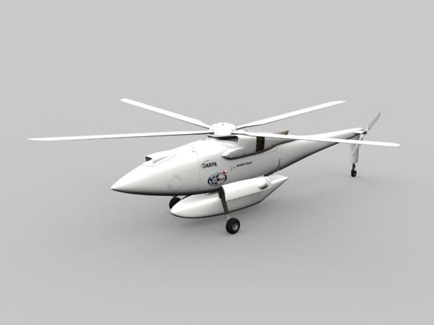 3d model hummingbird a160t helicopter