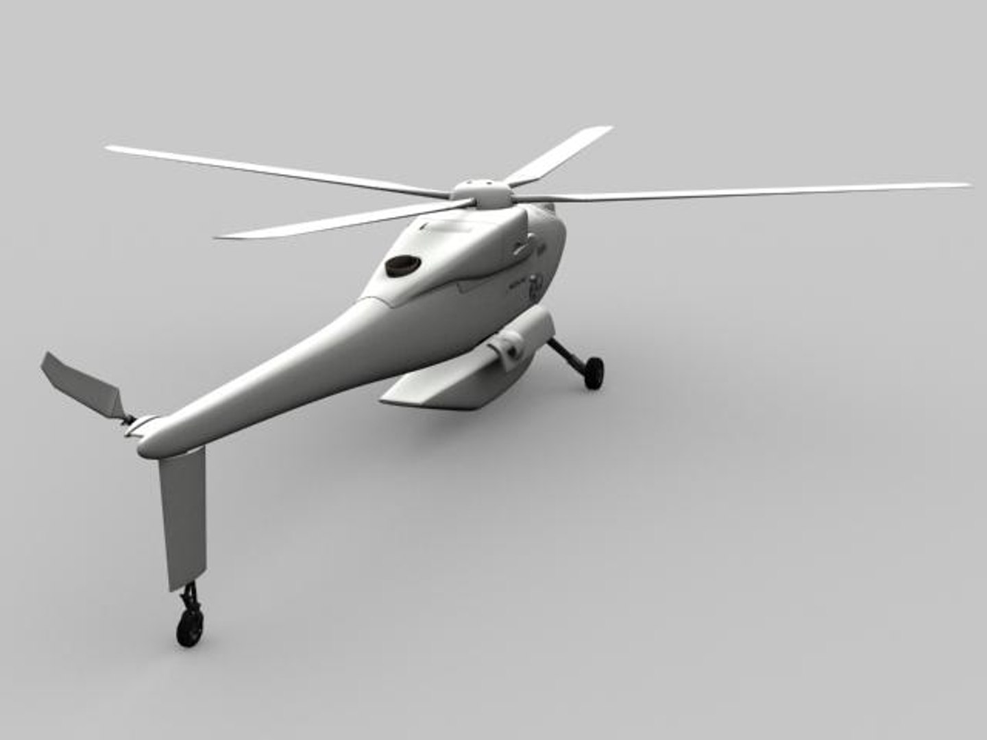 3d model hummingbird a160t helicopter