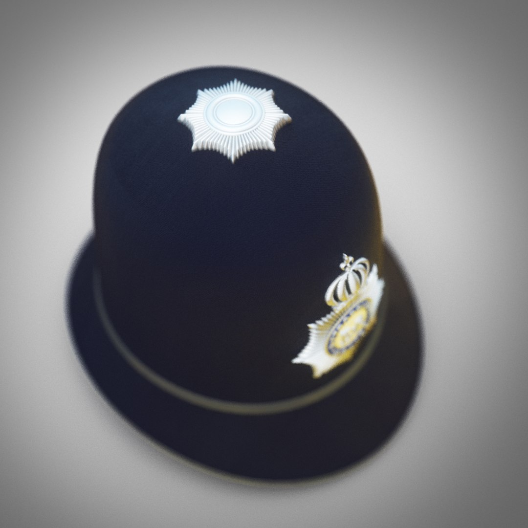 Police Hat 3d Max
