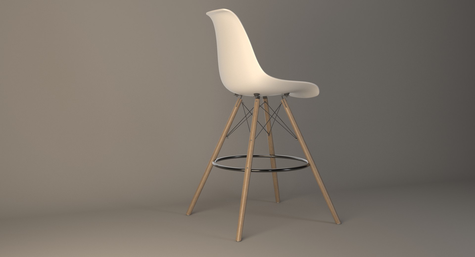 3D realistic bar chair model - TurboSquid 1163559