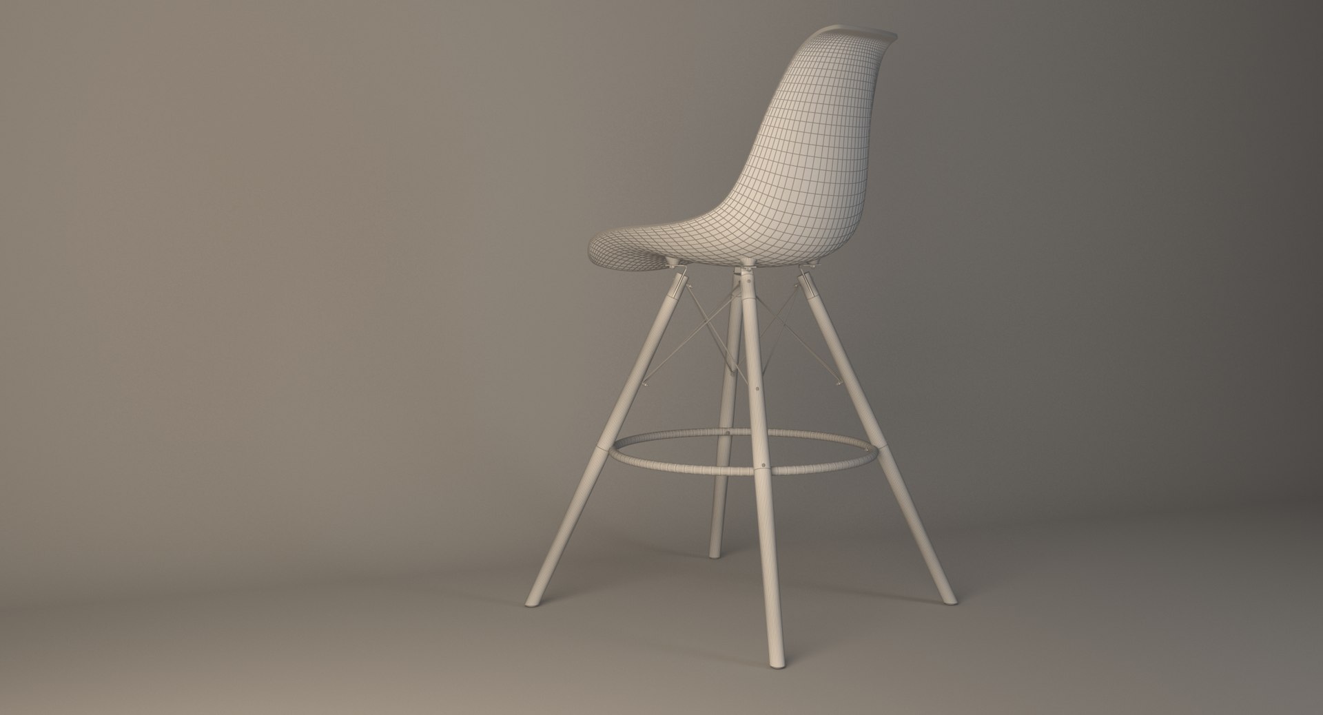 3D realistic bar chair model - TurboSquid 1163559