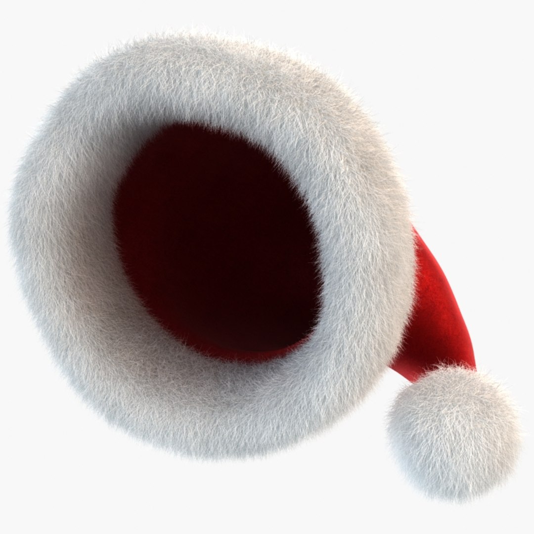 3d Santa Hat Model