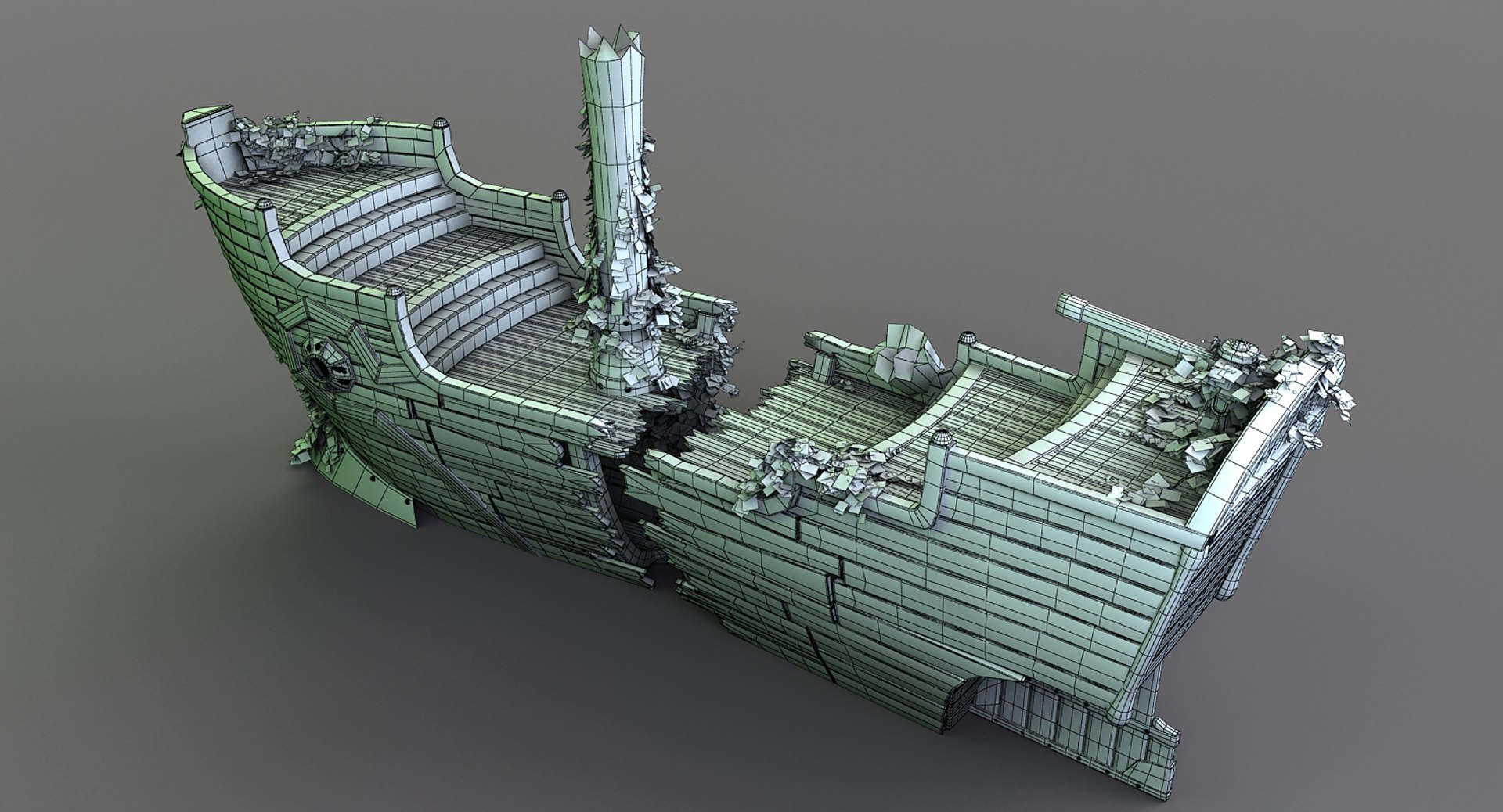 Somali Pirate Ship Destroyed