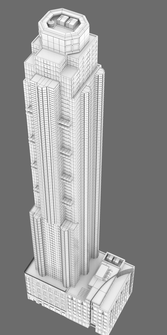 Office Building Model Turbosquid 1367060