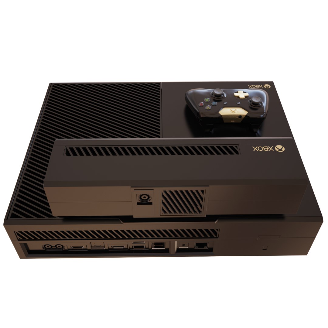 Max Xbox Console Modeled