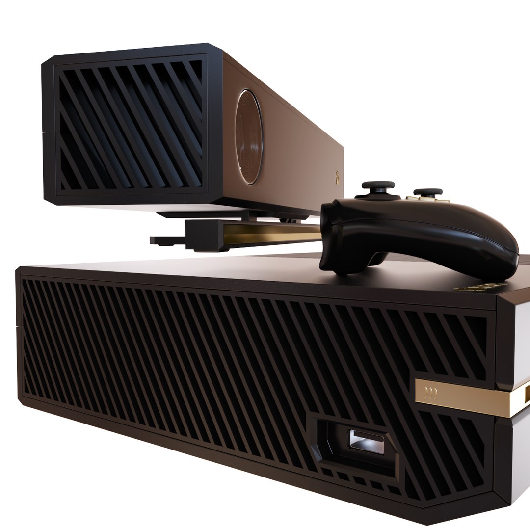Max Xbox Console Modeled