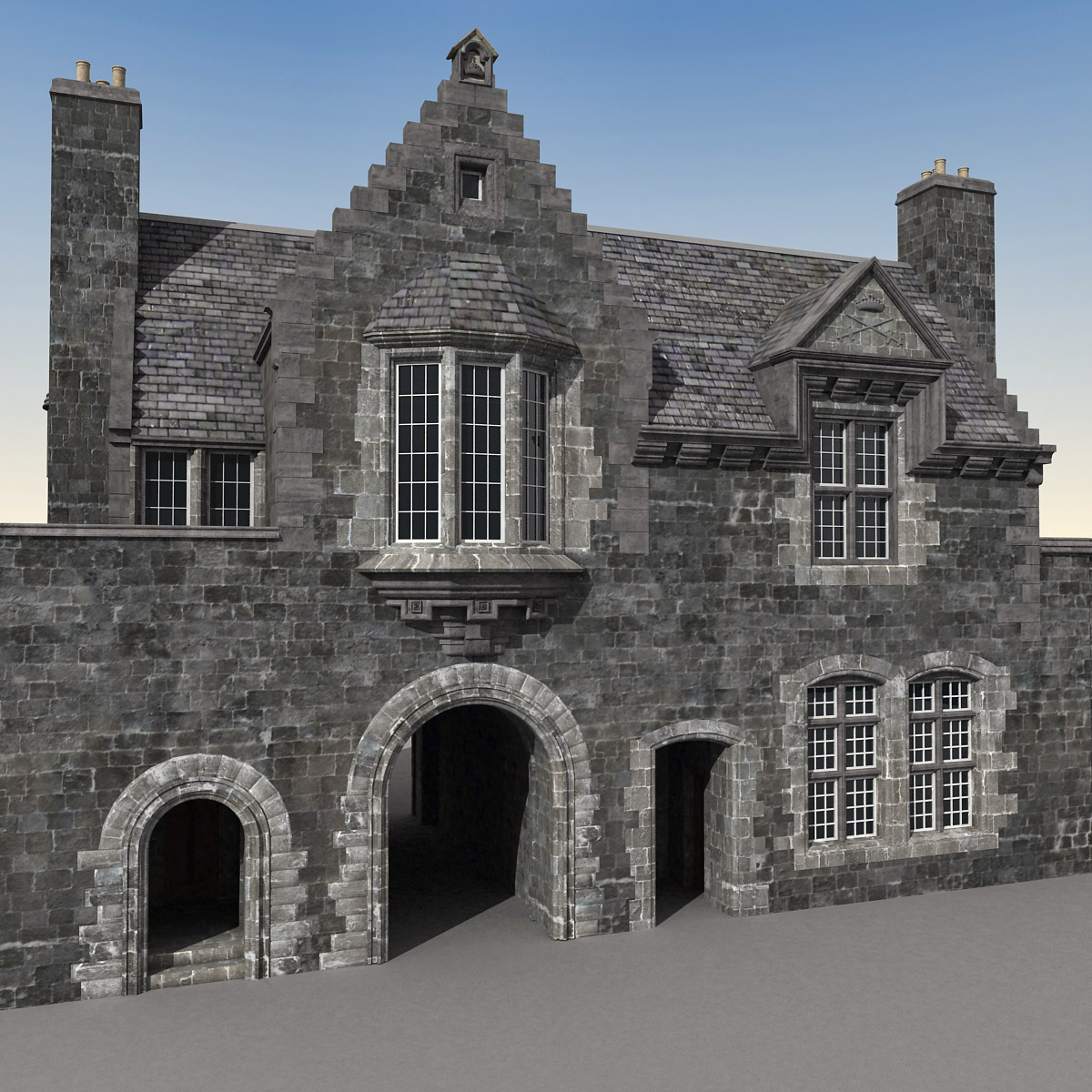 building edinburgh castle max