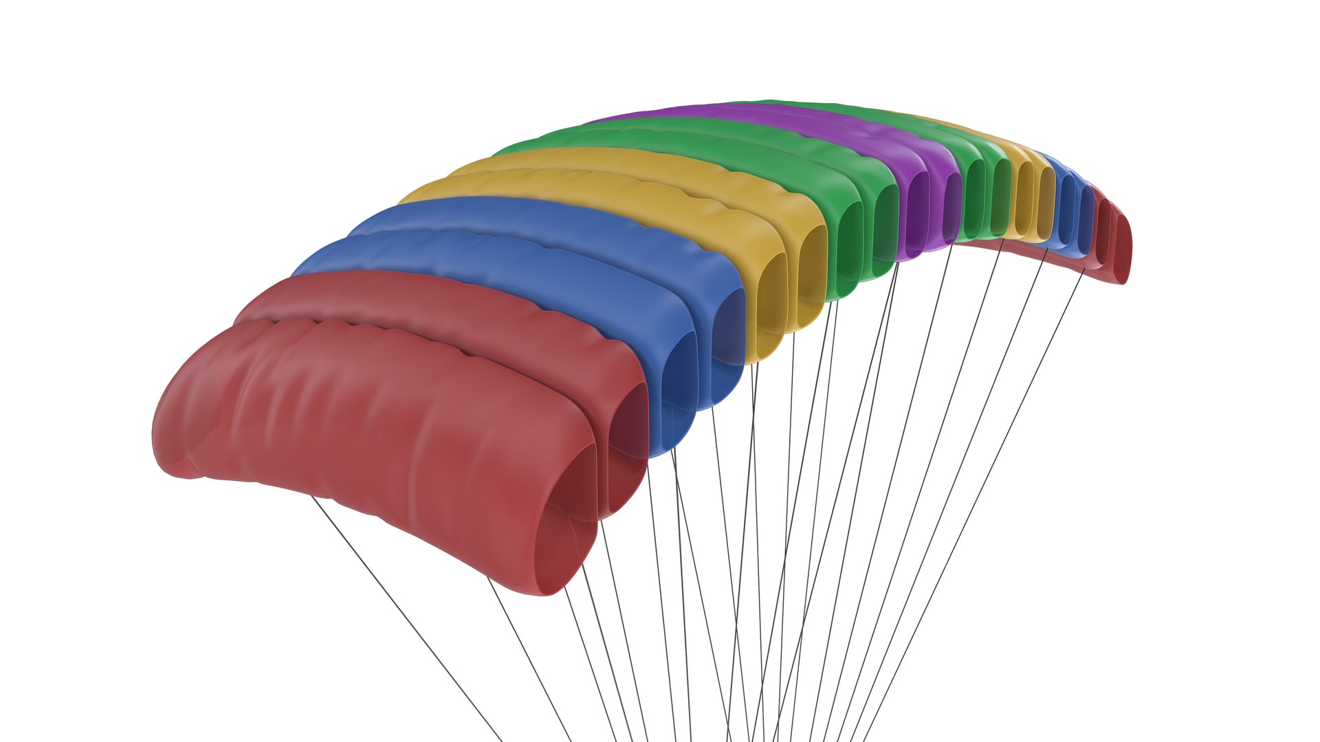 3D Parachute - TurboSquid 2216281