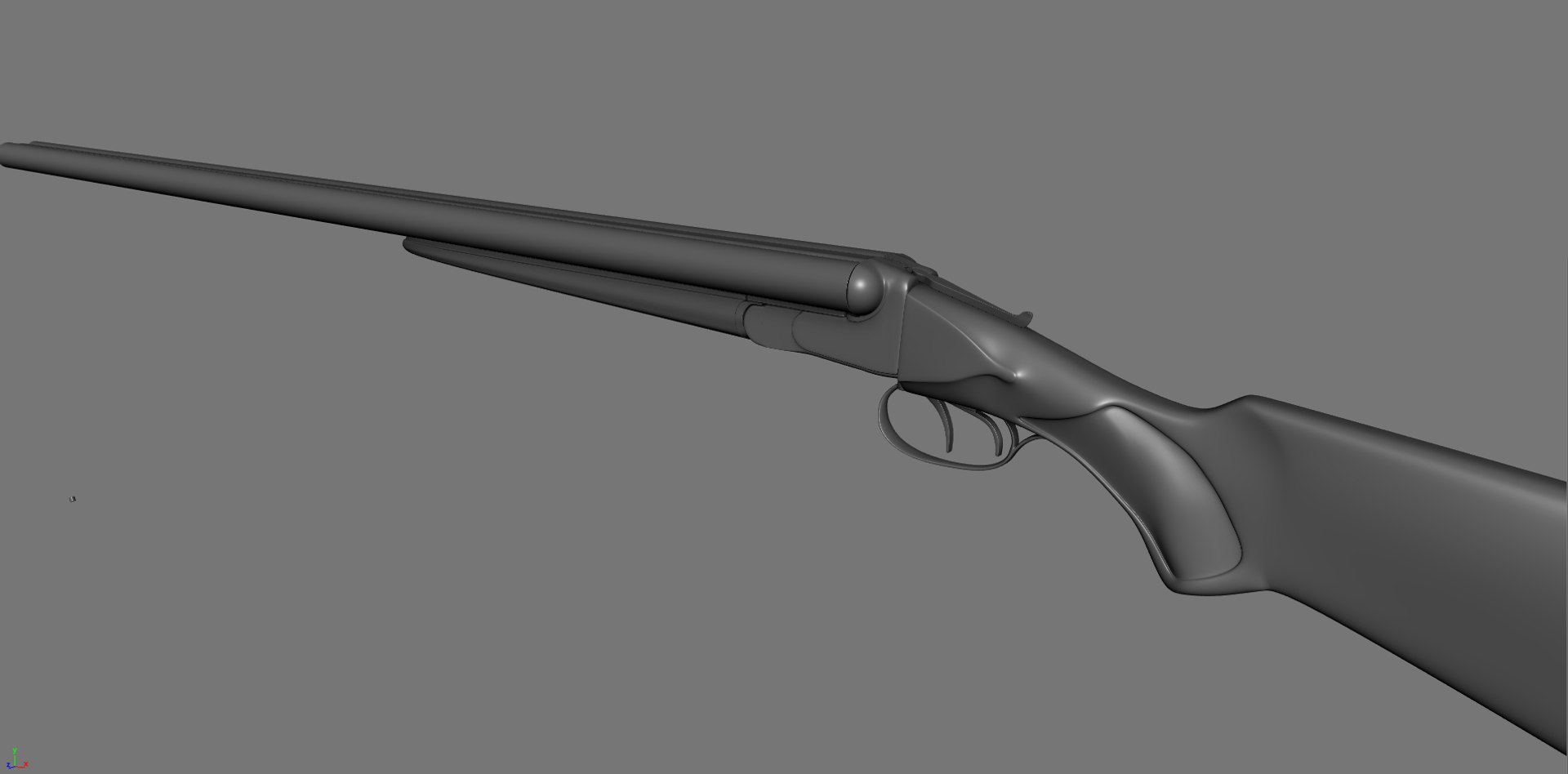 End hunting rifles shotguns 3D - TurboSquid 1189698