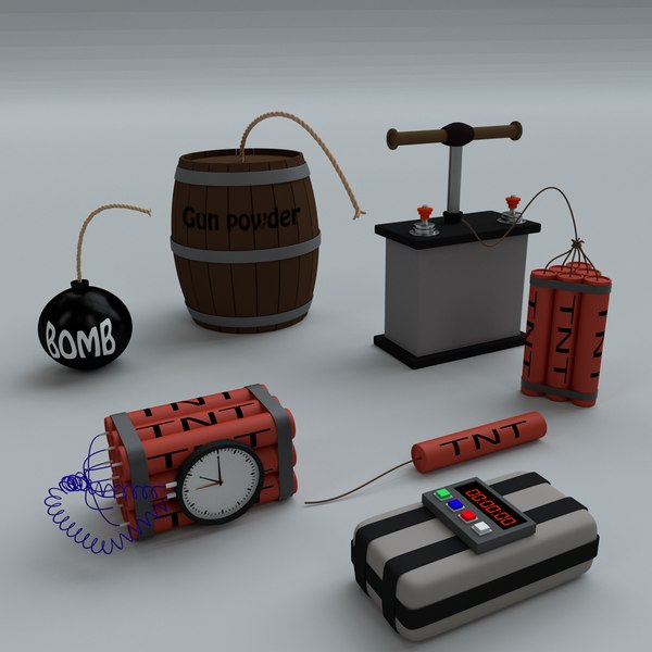 Detonator 3D Models for Download | TurboSquid
