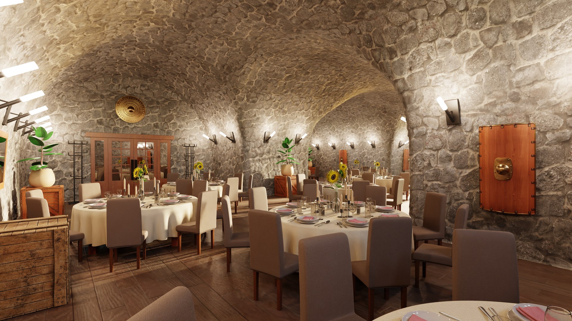 3D Restaurant Cellar - TurboSquid 1972327