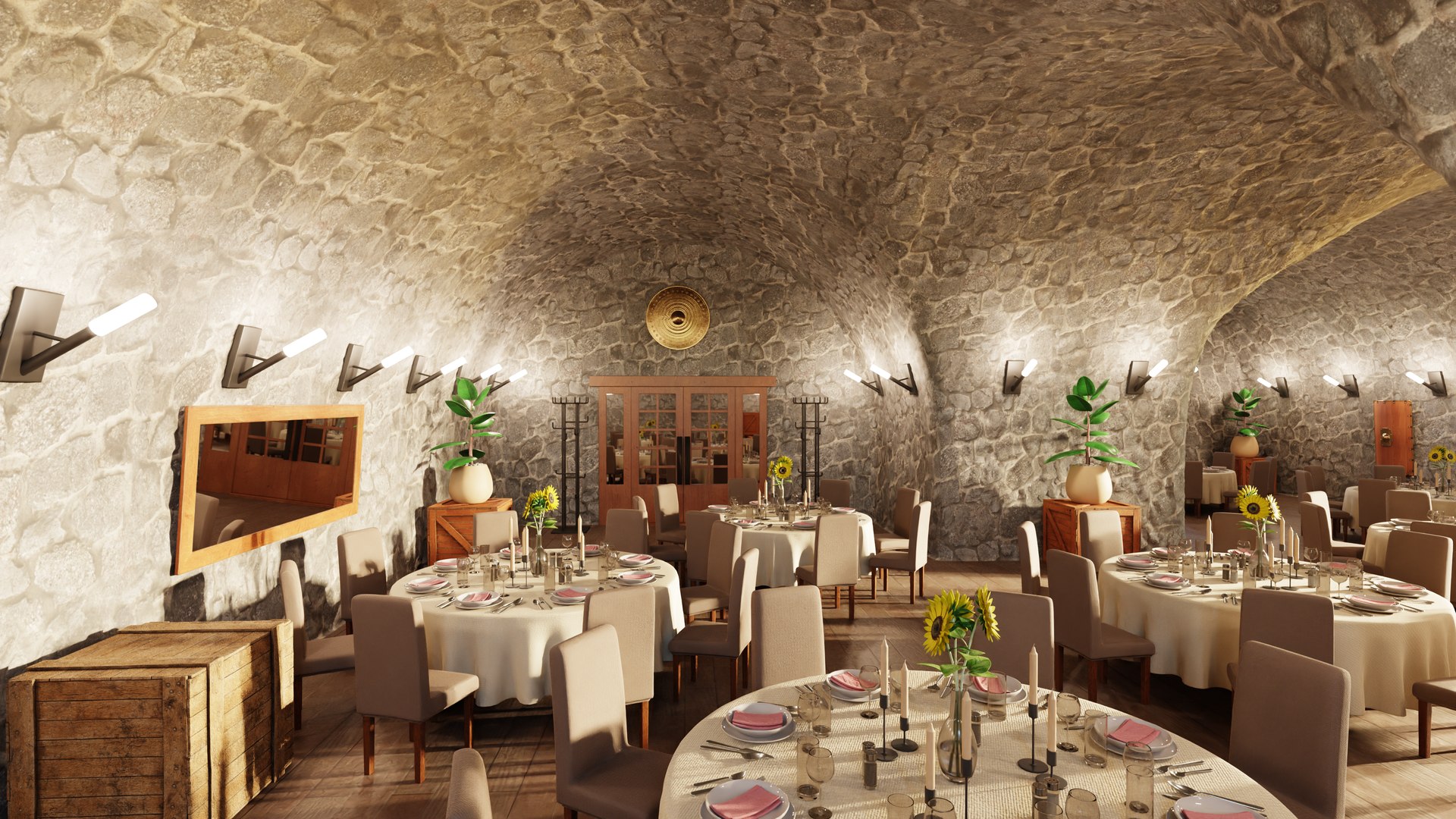 3D Restaurant Cellar - TurboSquid 1972327