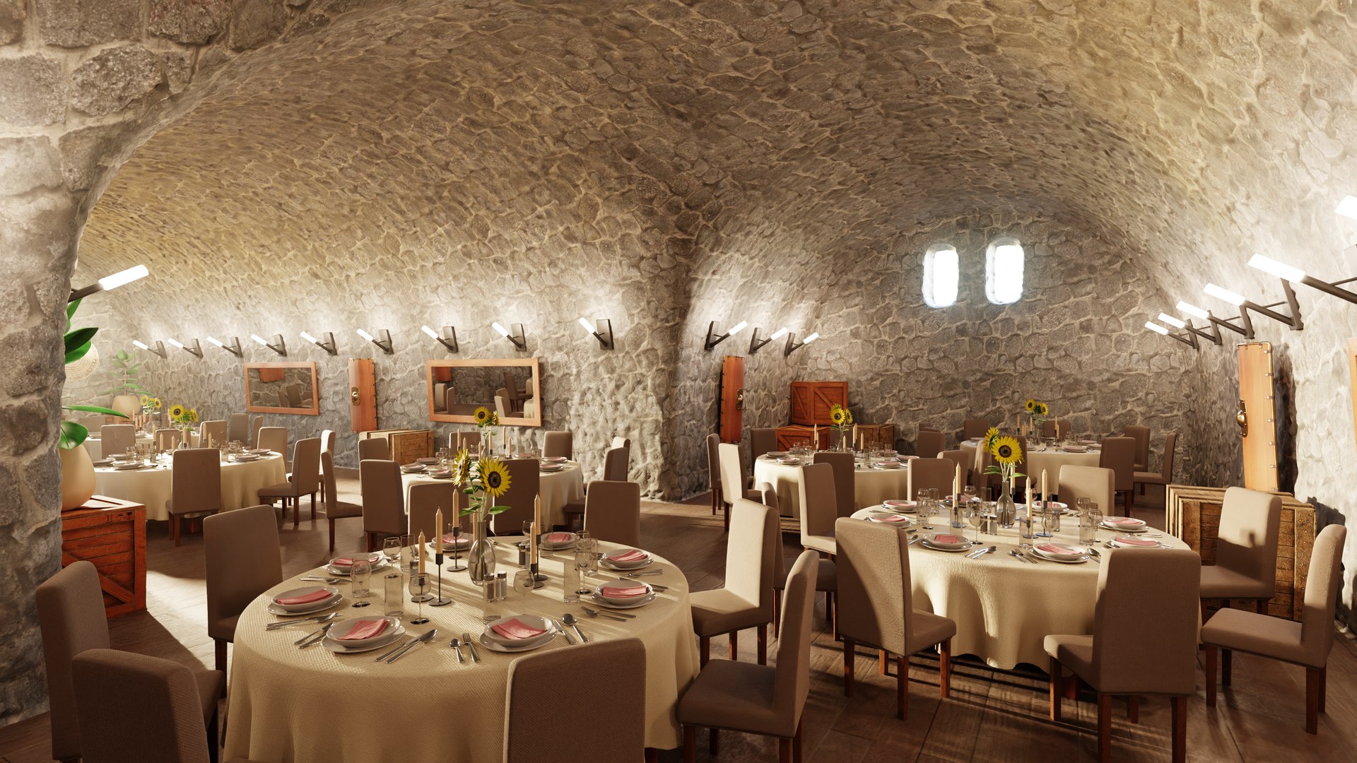 3D Restaurant Cellar - TurboSquid 1972327