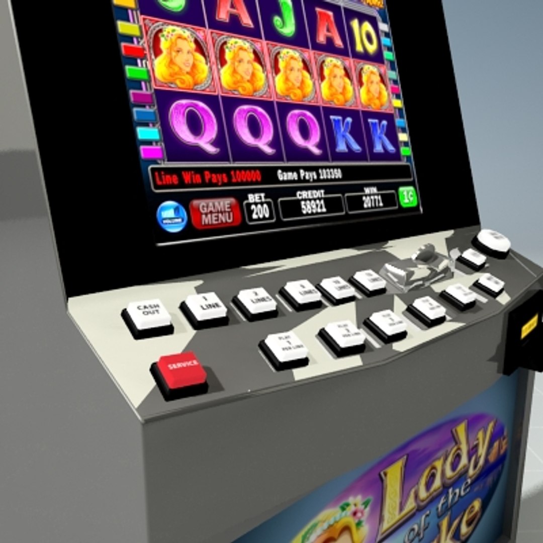 3d slot machine casino squares