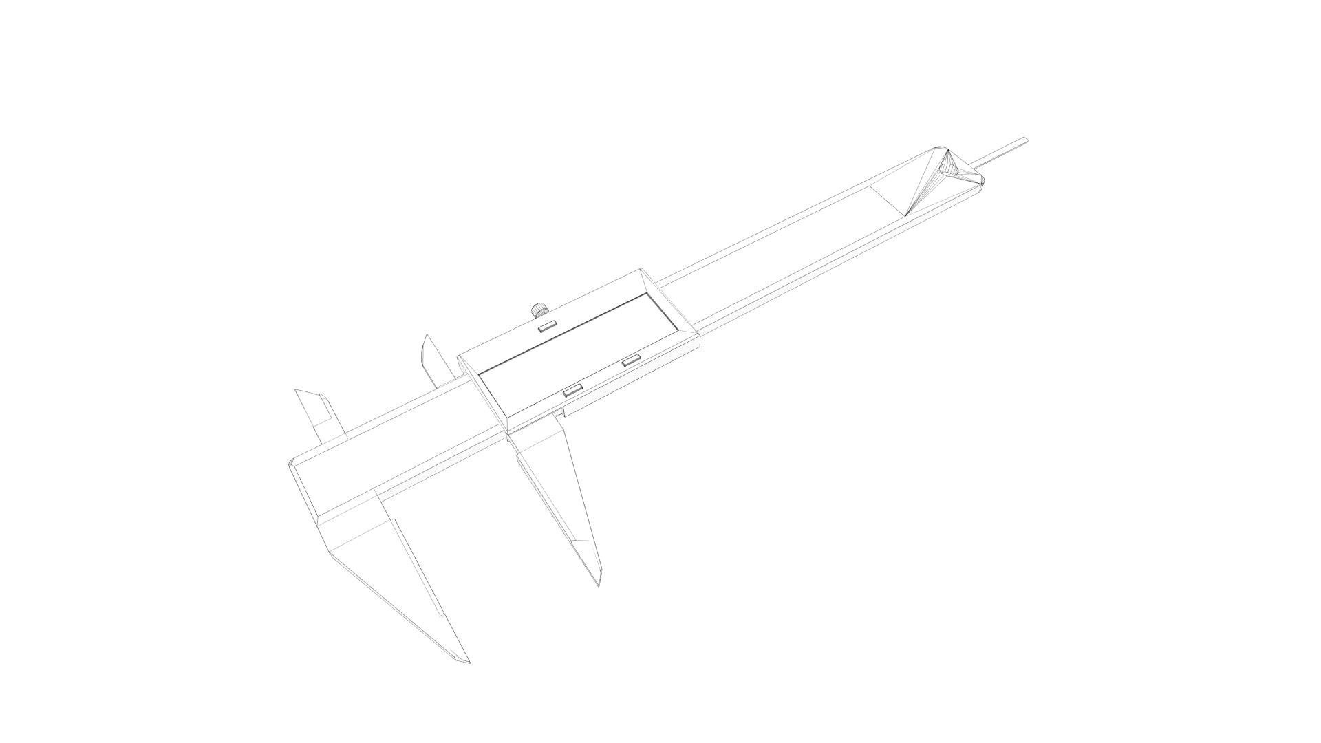3D Vernier Caliper Model - TurboSquid 1917106