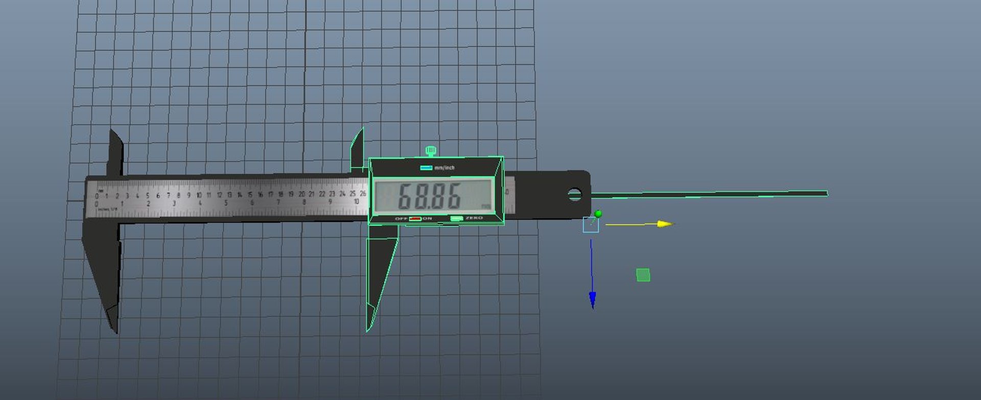 3D Vernier Caliper Model - TurboSquid 1917106