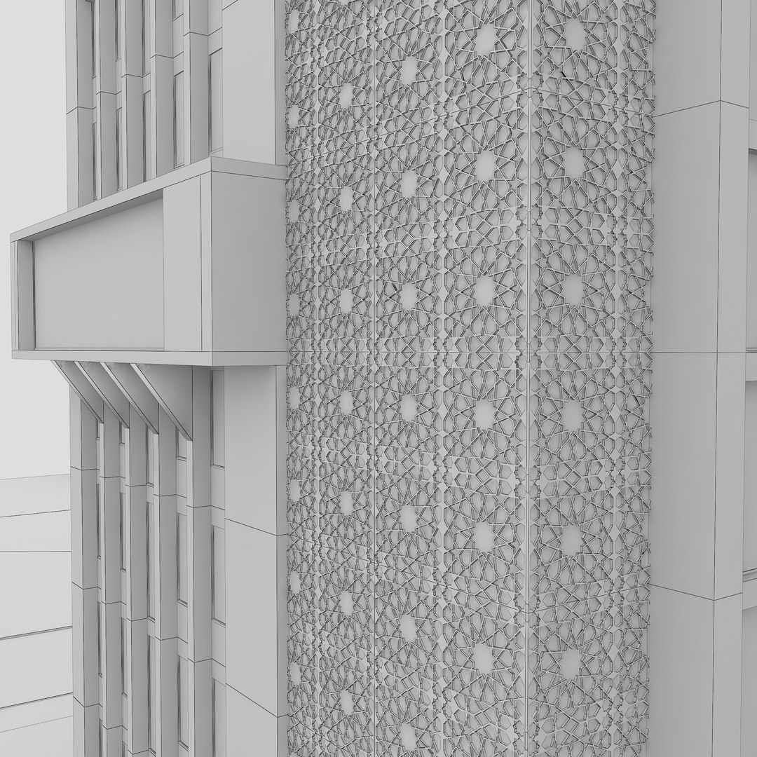 3D Modern Government Revenue Building - TurboSquid 1260317